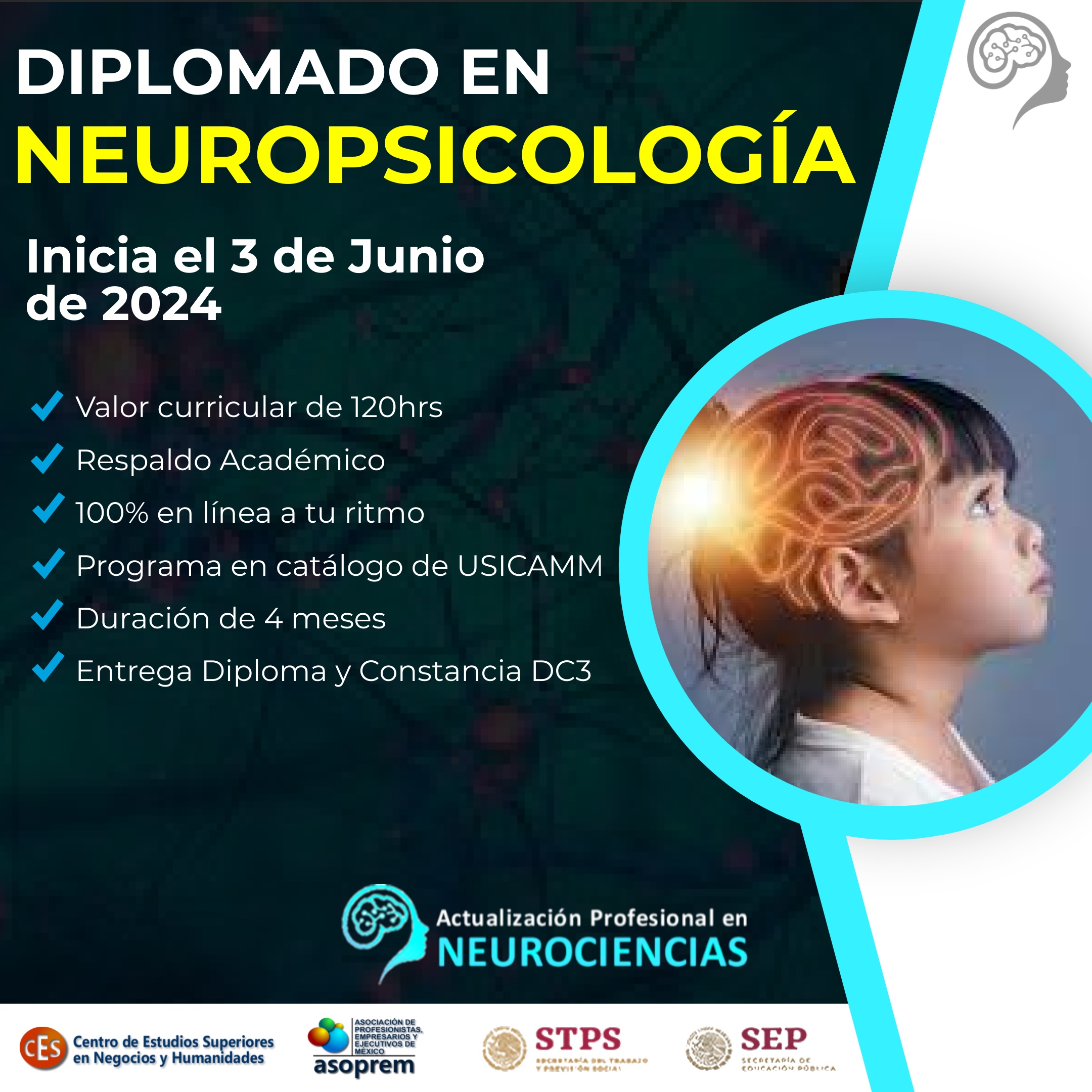 Diplomado en Neuropsicología – NeuroEducators